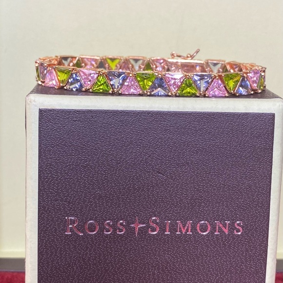 Jewelry | Vintage Rosssimons 18k Gold Over Sterling Silver Tennis ...